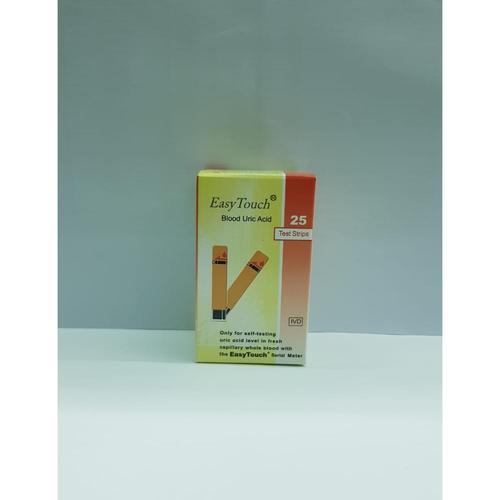 Jual Easy Touch Blood Uric Acid 1 Botol Isi 25 Test Strips - Jakarta ...