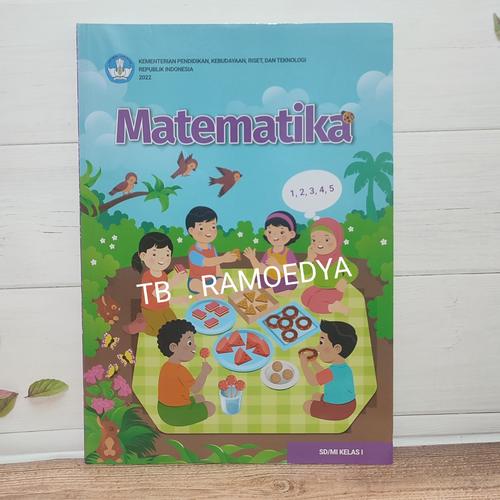 Jual Buku Matematika SD/MI kelas I Kurikulum Merdeka Kementrian ...