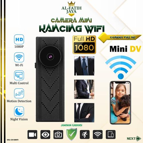 Promo Spy Cam Kamera Wifi Model Kancing Baju IP Camera Button Full HD ...