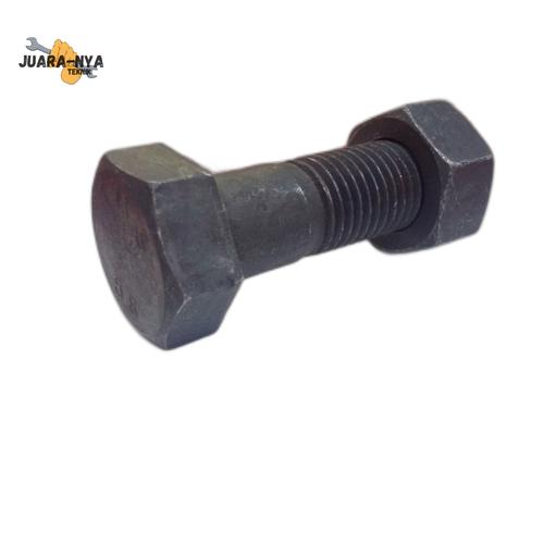 Jual Baut Mur M30 x 100mm Baja 8.8 Baut Mur m 30 x 100 mm Baja ...