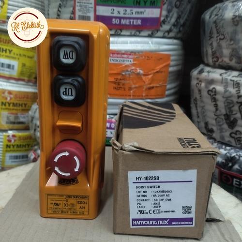 Jual Hoist Switch Emergency + 2 Tombol Up & Down Tipe HY 1022SB ...