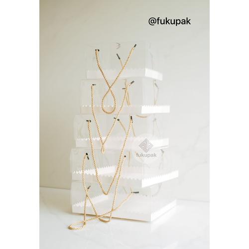 Jual Box Mika Tali Tinggi 10 cm (20pcs) kotak transparan dus mika kue ...