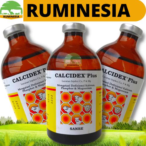 Jual CALCIDEX PLUS 100 ML - Obat sapi kerbau kambing domba lumpuh - Kab ...