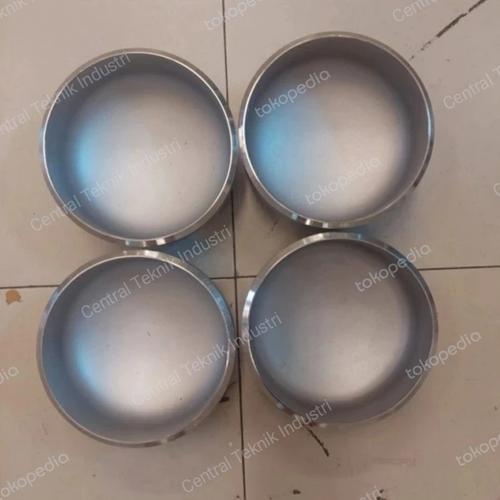 Jual Dop Las Stainless SS304 SCH10 / 4" Inch Cap Tutup Pipa - Jakarta ...
