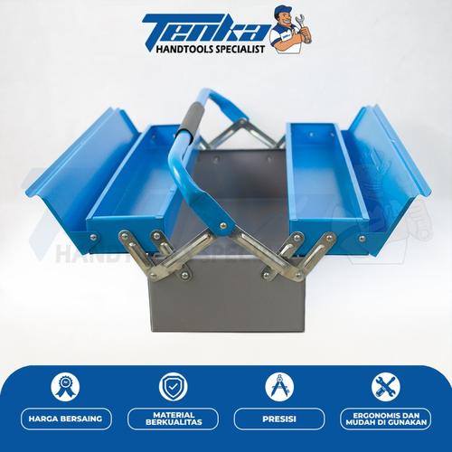Jual TENKA Tool Box 2 Susun / Kotak Perkakas Murah Toolbox Besi - Kota ...