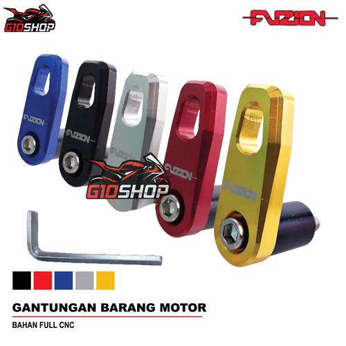 Jual Gantungan cantelan barang CNC Fuzion Motor Nmax Aerox Beat Vario ...
