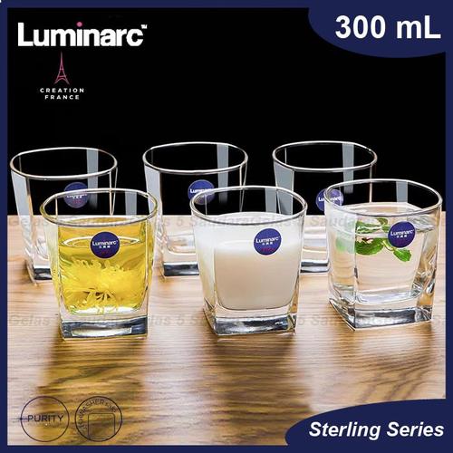 Jual Gelas Kaca Luminarc Sterling 300 mL/Gelas Whiskey 6pcs GARANSI PECAH - Jakarta Pusat ...