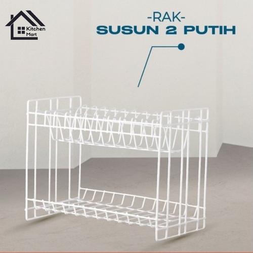 Jual Rak Piring Susun 3 Besi Naga Mas Dragon Tempat/Rak Susun Serbaguna ...