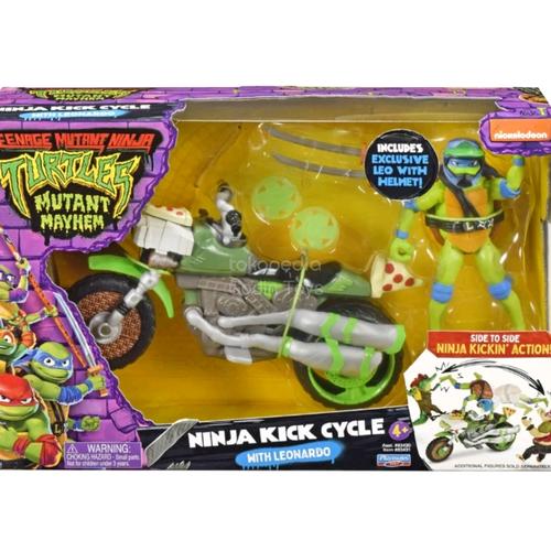 Jual TMNT Mayhem Ninja Kick Cycle Leonardo Teenage Mutant Ninja Turtles ...
