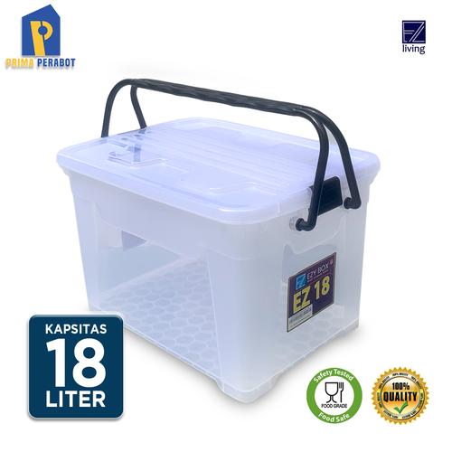 Jual Storage Box MultiFungsi Box Container 18 L Transparan - Kota ...
