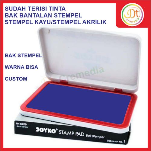 Jual Bak Stempel Kayu & Akrilik / Acrylic Isi Tinta Premium | STAMP PAD ...