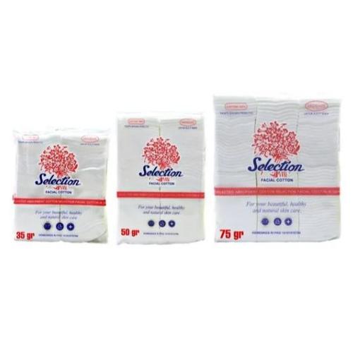 Jual Kapas Wajah Selection 35 gr / 50 gr / 75 gr 100% Cotton Tanpa ...
