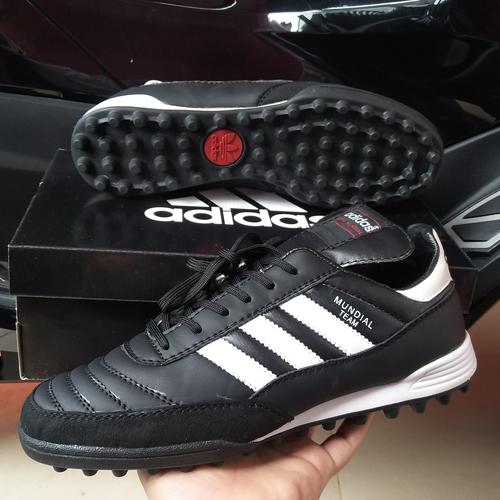 Jual sepatu futsal adidas copa mundial team astro black white turf new ...