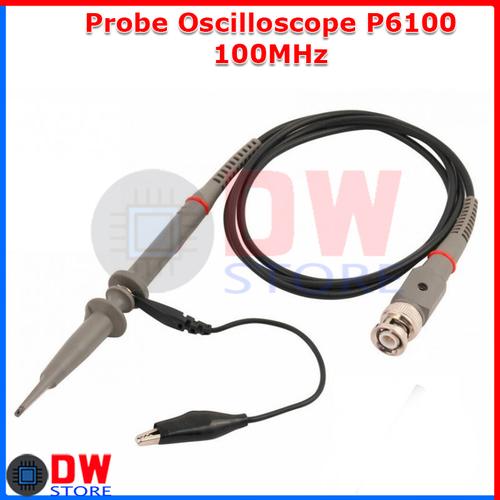 Jual Oscilloscope Probe Probe Osiloskop P6100 100Mhz 10x 1x BNC Kabel ...