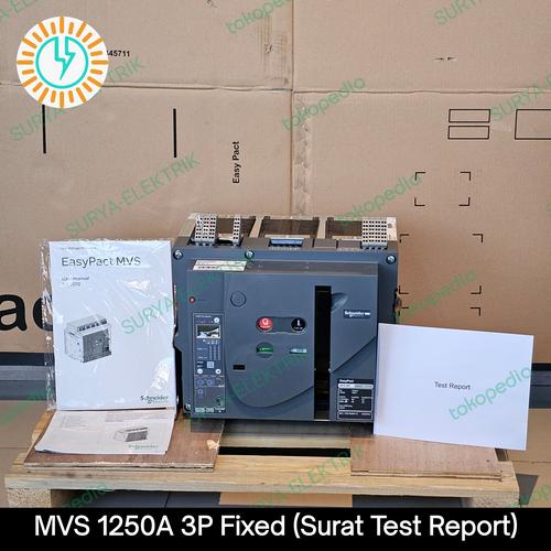 Jual ACB Air Circuit Breaker Schneider EasyPact MVS12N 1250A Amper 3P ...