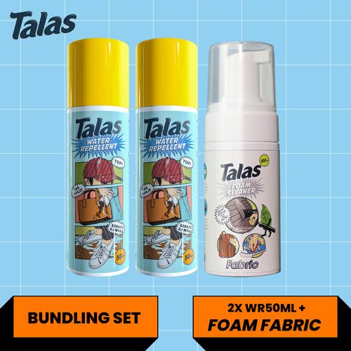 Promo Talas Paket Double Water Repellent + Foam Pembersih Sepatu ...