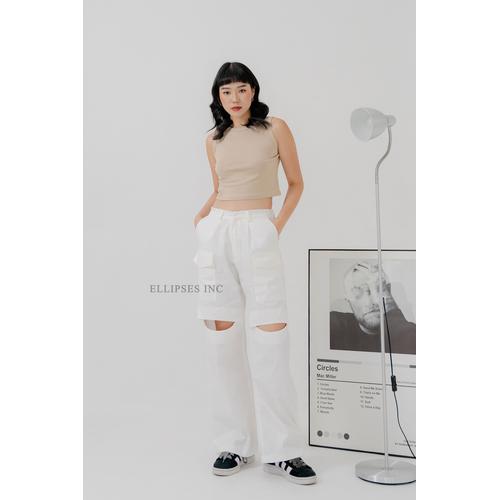 Promo ELLIPSESINC Celana Cargo Style Y2K/Yujin Cut Out Cargo Pants ...