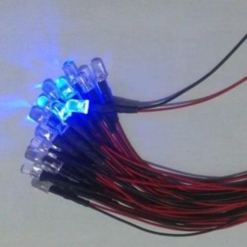 Jual LED 3mm AC 220 240 VAC 3 mm Merah Biru Hijau Orange Putih - Doff ...