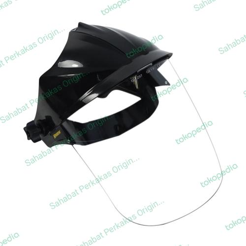 Jual KRISBOW Helm pengaman FACE SHIELD /W HEADGEAR CLEAR VISOR - Kab ...