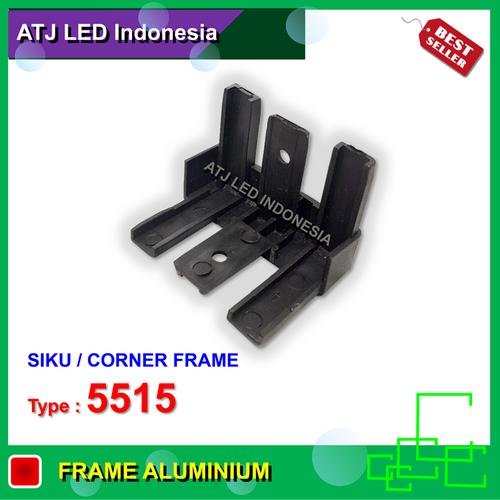 Jual Siku corner frame 5515 running text casing aluminium sambungan ...