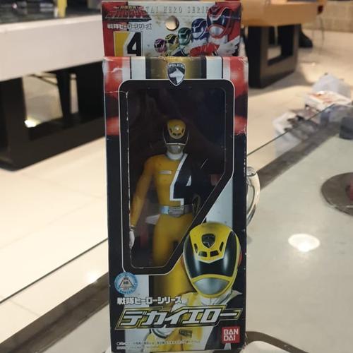 Jual Bandai SHS Sentai Hero Series Dekaranger Deka Ranger 4 Yellow ...