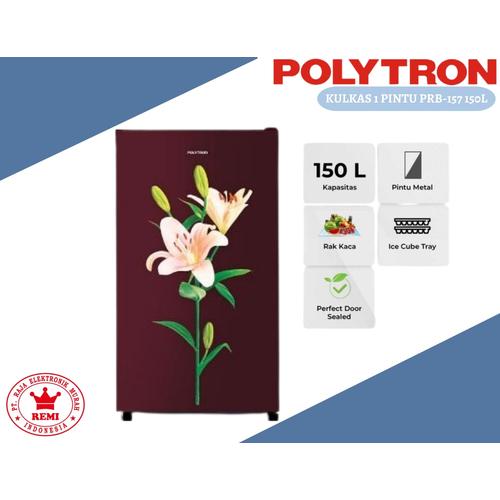 Jual Kulkas 1 Pintu POLYTRON PRB-157 150L Lemari Pendingin Ref 1 Door ...