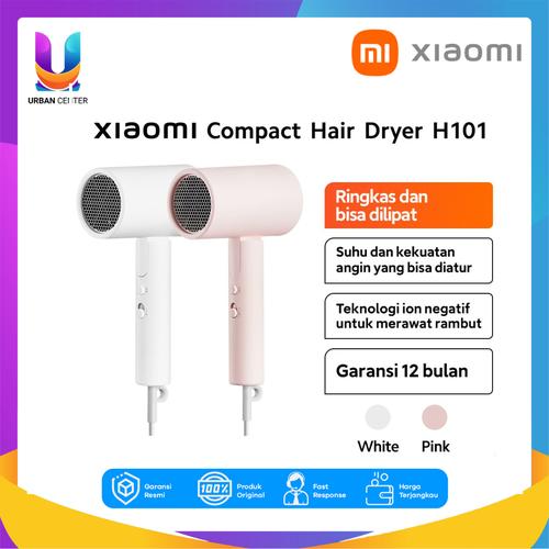Jual Xiaomi Compact Hair Dryer H101 Ringkas dan bisa dilipat - white ...