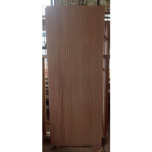 Jual Daun Pintu Minimalis Model Flat (rata) Kayu Meranti Oven - Kota ...