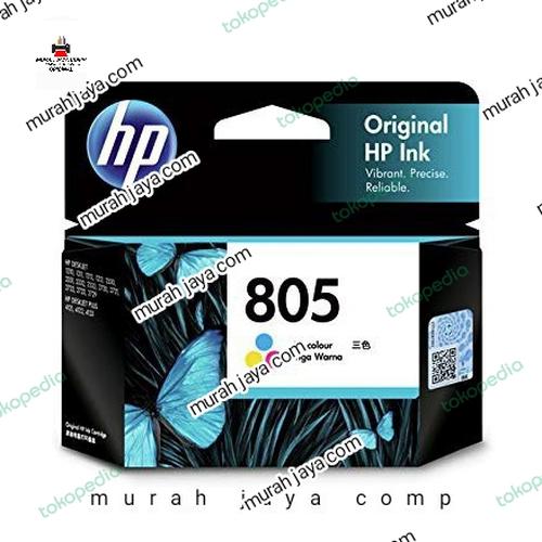 Jual tinta printer hp 805 / cartridge hp 805 colour original - Jakarta ...