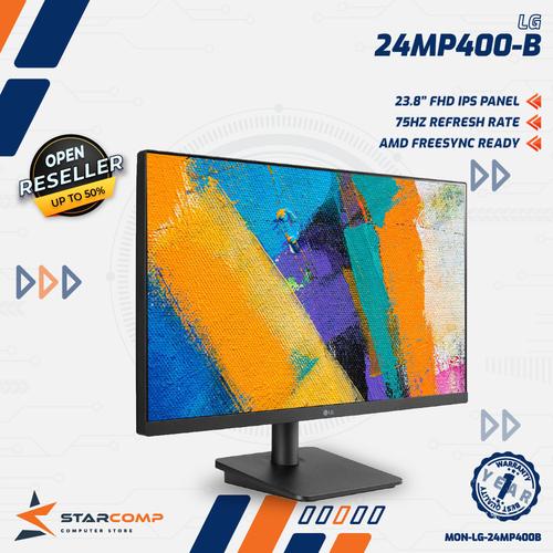 Promo LG 24MP400-B Monitor LED 23,8'' FHD IPS AMD FreeSync 75Hz HDMI ...