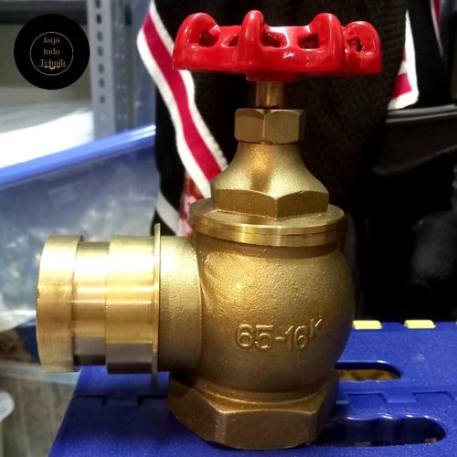 Jual 2 1/2 inch hydrant vakve machino coupling 16k brass DN 65 ...