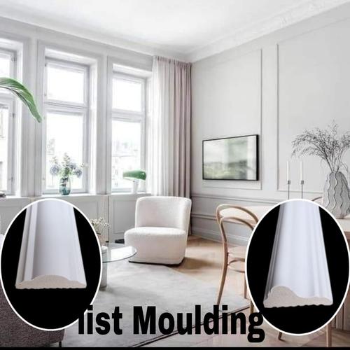 Jual LIST MOULDING WALL LIST PROFILE KAYU DINDING - C-6*2cm, 145cm ...
