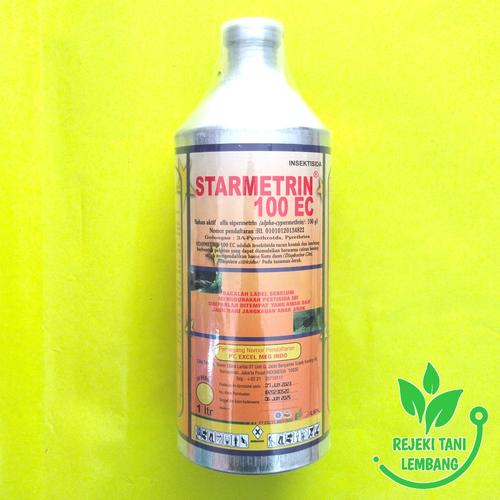 Jual INSEKTISIDA STARMETRIN 100 EC ISI 1 L PENGENDALI HAMA KUTU DAUN - Kab. Bandung Barat ...