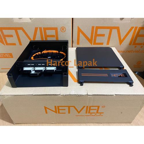 Jual Netviel minibox 8 port adapter SC multimode OM2 + pigtail SC ...