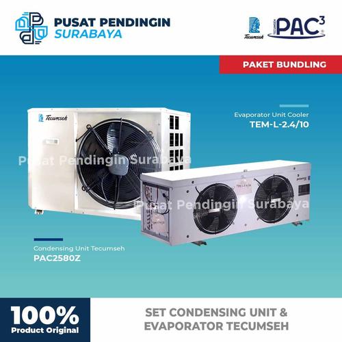 Jual PAKET SET TECUMSEH CDU DAN EVAPORATOR 2PK - CONDENSING UNIT + EVAP ...