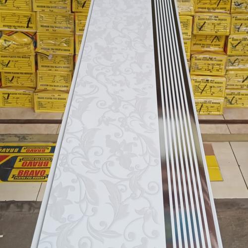 Jual plafon PVC batik putih 8mm - Kota Depok - DISTRIBUTOR PLAPON PVC ...