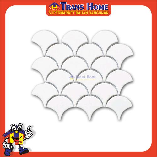 Jual Mozza Tile Fan Glossy White And Maxi Antica (1Dus:20Lbr) (MOZZA ...