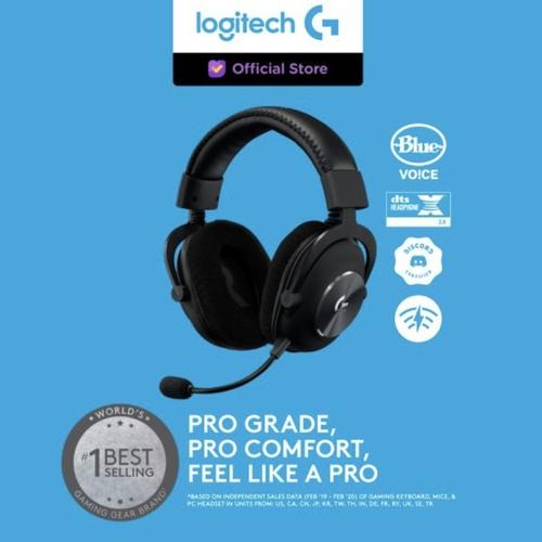 Jual Logitech Pro X Wireless gaming headset LIGHTSPEED - Kota Bandung ...