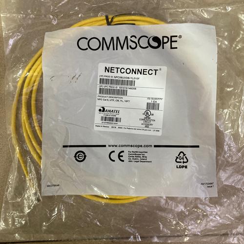 Jual amp commscope cable utp cat 6 - 10 Feet / Yellow - Jakarta Pusat ...