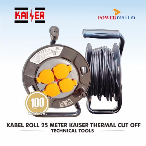 Jual Kabel Roll Merk Kaiser 25 Meter | 50 Meter - 50M - Kota Surabaya ...