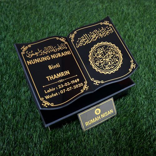 Jual Batu Nisan Bentuk Buku Dengan Dudukan - PACKING KAYU - Kab ...