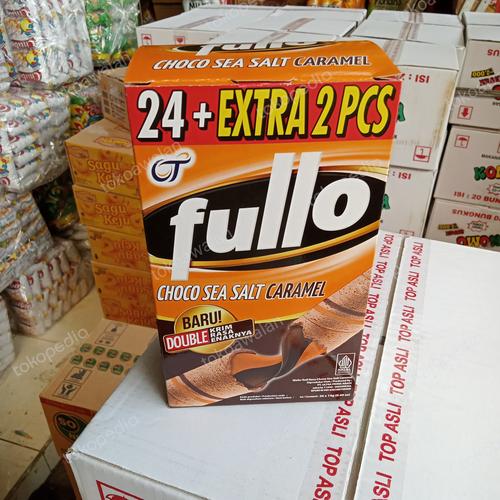 Jual wafer roll fullo/rasa choco salt caramel/ produkartaboga/wafer ...