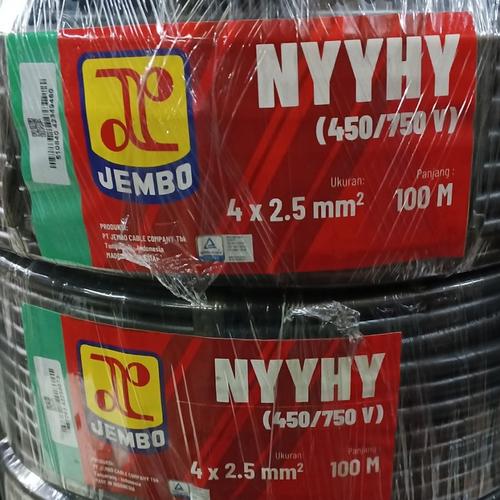 Jual Kabel NYYHY 4x2,5 / 4x2.5 mm JEMBO Roll 100 Meter Serabut - Jakarta Pusat - Halo Koko ...