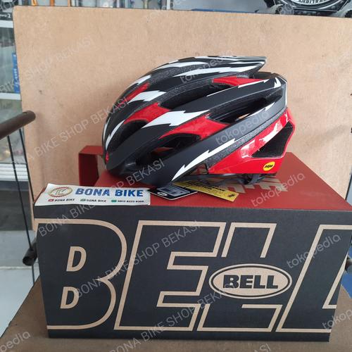 Jual Bell Stratus Mips Black Red White - Helm Sepeda Roadbike Helmet ...
