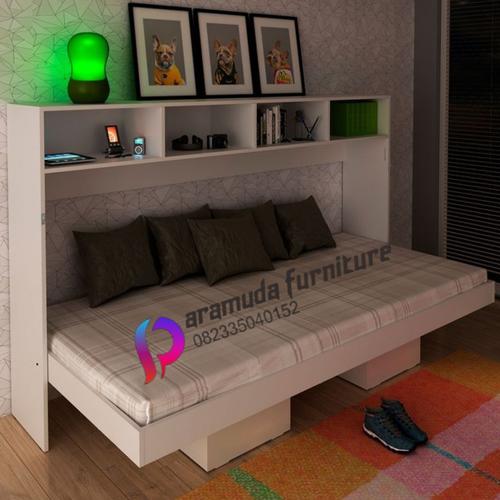Jual Ranjang Tempat Tidur Lipat Dinding Rak Bed Kayu Jati - Kab. Jepara ...