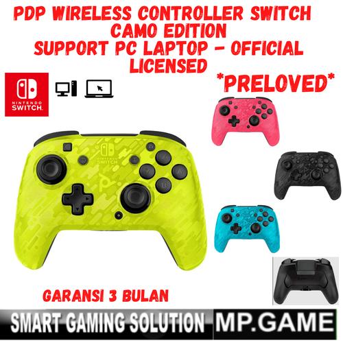 Promo PDP FaceOff Wireless Deluxe Controller Nintendo Switch PC Laptop ...