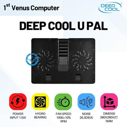 Jual COOLING PAD DEEP COOL U PAL / DC02-SAN - Kota Makassar ...