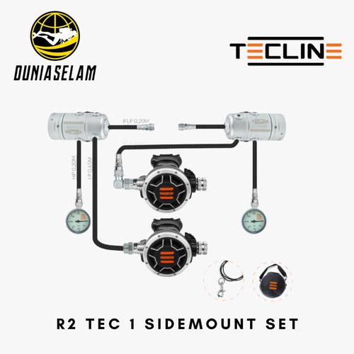 Jual Tecline Regulator R2 TEC 1 Sidemount Set - Scuba Diving - Jakarta ...