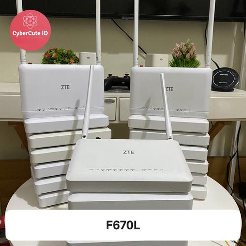 Jual Router WiFI ONT GPON ZTE F609 V3 F670L Access Point - Kab. Bantul ...