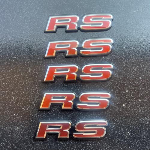 Jual Rear Emblem RS Original Honda Jazz FIT GE8 RS Made In Japan ...
